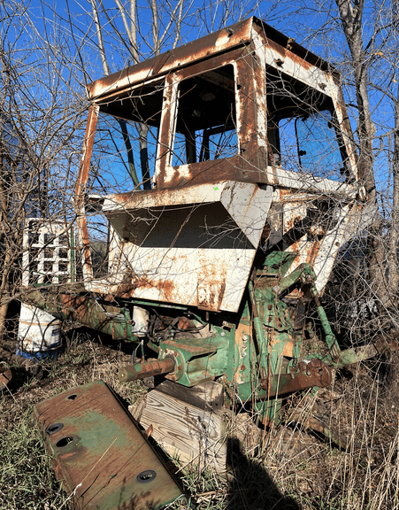 Oliver Tractor Cab and Frame - Metzger Property Services, LLC