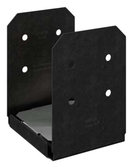 Simpson Strong-Tie Outdoor Accents Avant Collection ZMAX, Black Powder ...