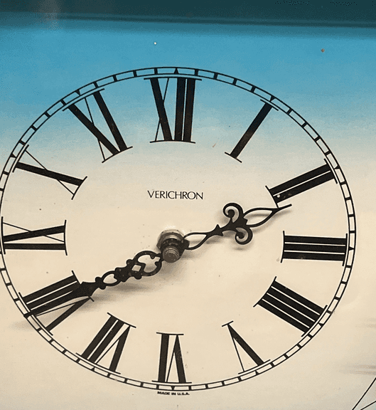 Verichron wall clock - Metzger Property Services, LLC