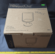 Pampered Chef Glass Trifle Bowl - Metzger Property Services, LLC