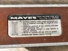 4ft Mayes level and halogen work light - Metzger Property Services, LLC