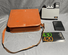 Polaroid 420 Automatic Land Camera W/ Case - Metzger Property Services, LLC