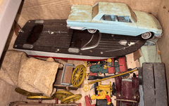 Model boats, cars, figurines - Metzger Property Services, LLC
