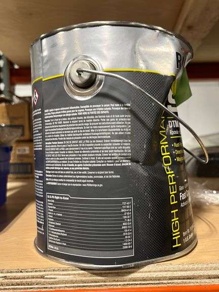 Rust-oleum 9100 DYM Epoxy mastic 1 gallon damaged can - Metzger ...