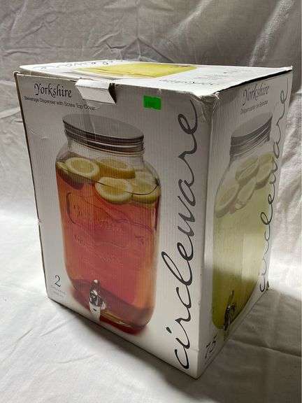 Yorkshire Beverage Dispenser (2 gallons) with Screw Top Cover - Metzger ...