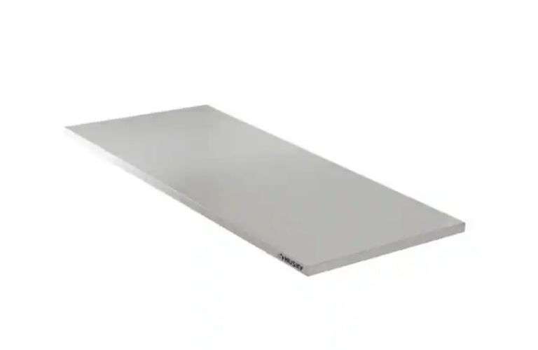 Husky 56 in. Stainless Steel Work Surface for Heavy Duty Welded Steel ...