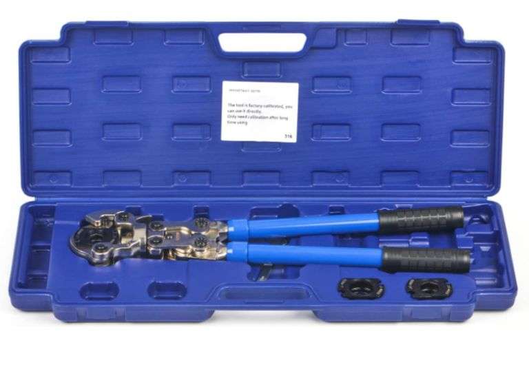 iCrimp IWS-1632AF Copper Tubing Press Tool, Copper Crimping Tool for 1/ ...