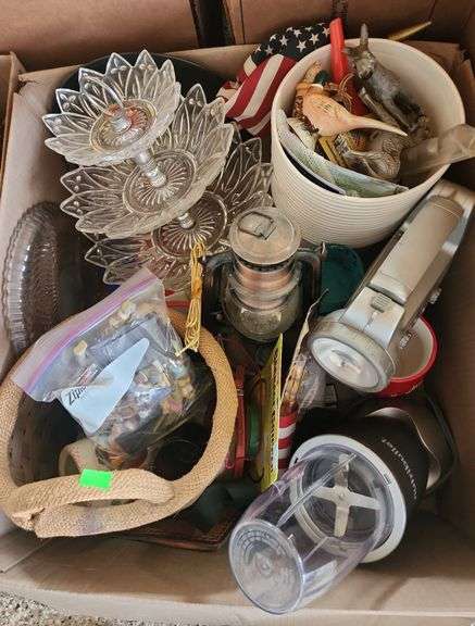 Housewares including nutrition blender, flashlight, decor lantern, 3 ...