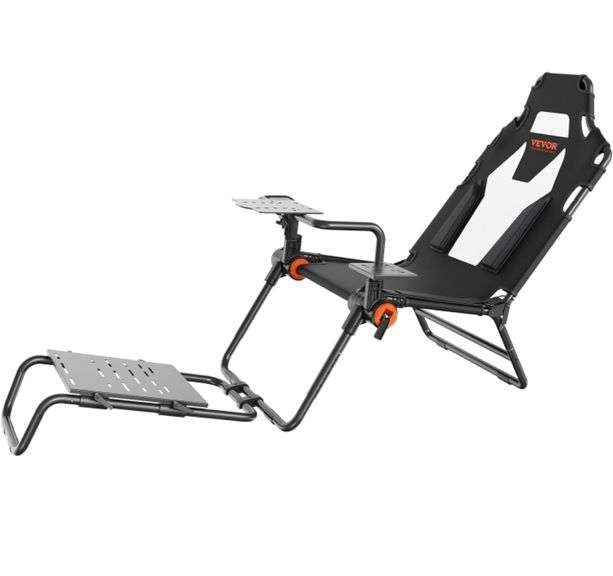 VEVOR Racing Wheel Stand Foldable Fit For Logitech,Thrustmaster,Fanatec ...