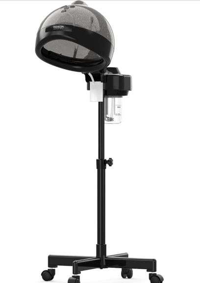 TASALON Standing Hair Steamer for Deep Conditioning - Hooded Steam Cap ...