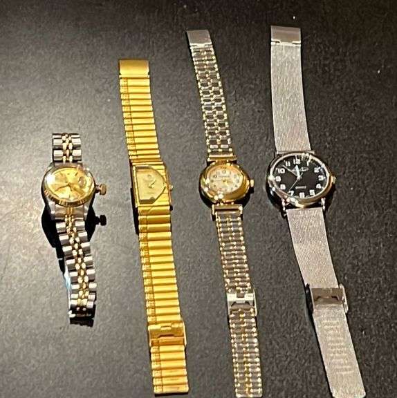 Watch assortment including - Faux Rolex (see photos) • Parker • Dufonte ...