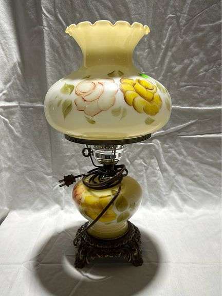 Electric Hurricane Lamp 19” - Metzger Property Services, LLC