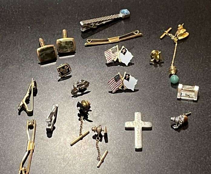 Tie Clips, tie tacks, pins, miscellaneous - Metzger Property Services, LLC
