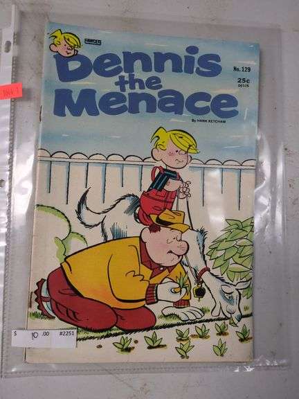 Fawcett Dennis the Menace Comic book #129 - Metzger Property Services, LLC