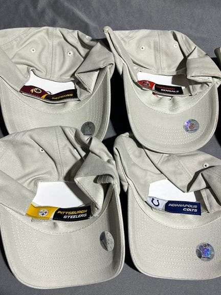 Advertising cap assortment Hats incl. Various NFL logos - Metzger ...