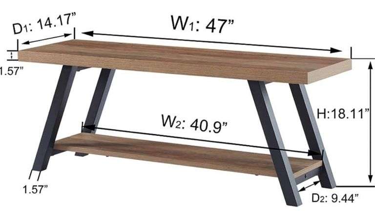 LVB Industrial Entryway Bench - Metzger Property Services, LLC