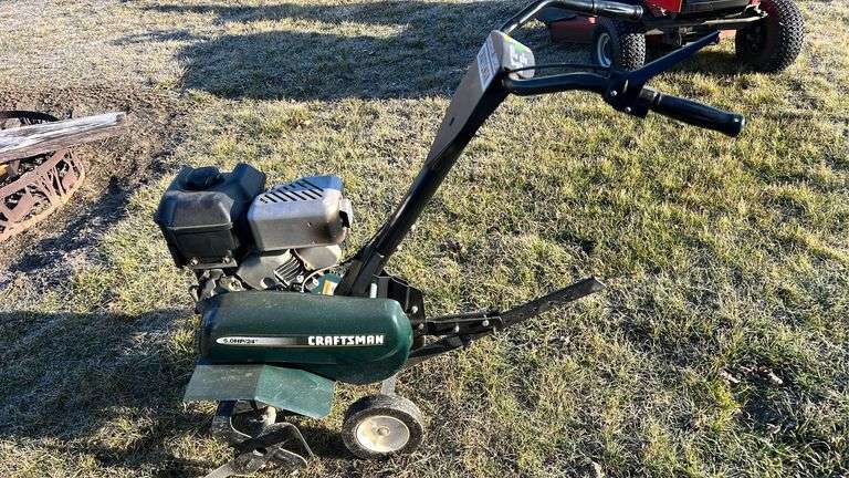 Craftsman Front Tine Tiller, 5hp, 24”, runs - Metzger Property Services ...