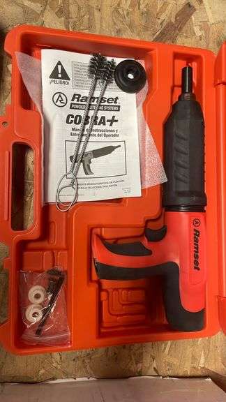Ramset Cobra+ 0.27 Caliber Semi-Automatic Powder Actuated Tool (PAT ...