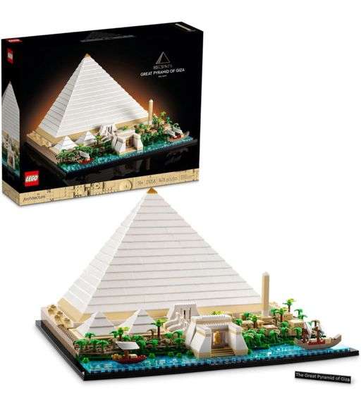 LEGO Architecture Great Pyramid of Giza Set 2 - Metzger Property ...