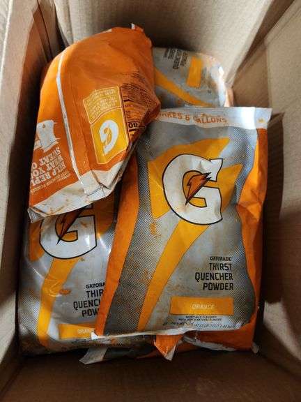 Gatorade powder orange 3lb. Bags - Metzger Property Services, LLC