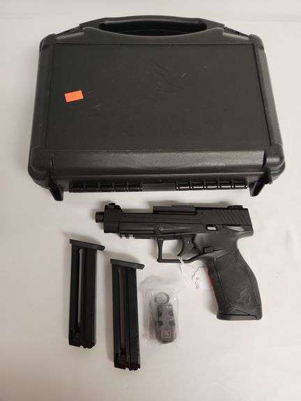 Taurus Model TX .22LR Pistol with Hard Case, 2 Extra Magazines, Speed ...