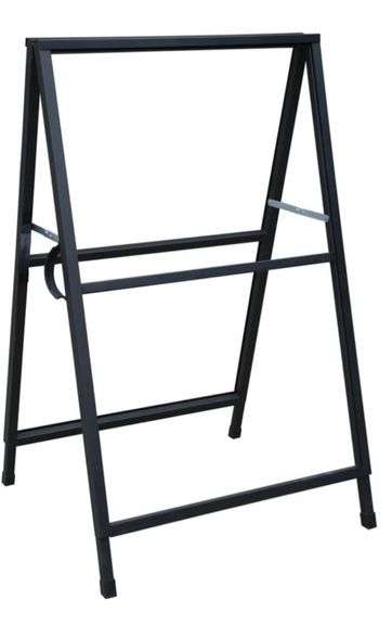 Heavy Duty Slide-in Folding A Frame Sign Sidewalk Sign 24x 36 Inch ...