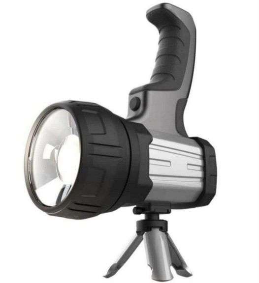 HANDY BRITE Ultra-Bright LED Cordless 2-in-1 Tripod Work Light ...