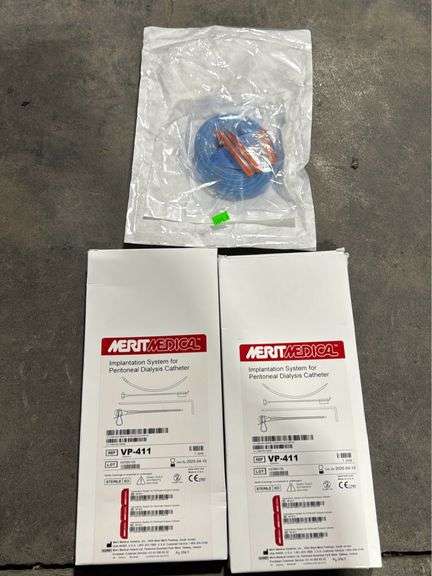 Implantation system for Peritoneal Dialysis Catheter set of 2 ...