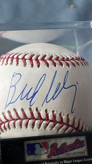 2- Autograph Baseballs - Metzger Property Services, LLC