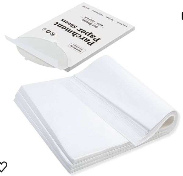 Katbite approximately 500 Pcs Parchment Paper, 16x24 Inches Baking ...