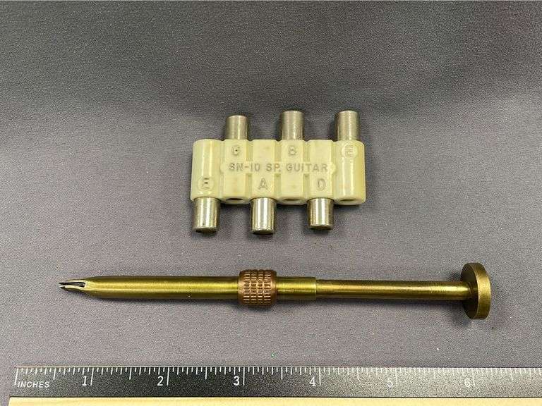 WM Kratt Co. Super Pitch-Pipe for Guitar and Brass Gauge Tool - Metzger ...