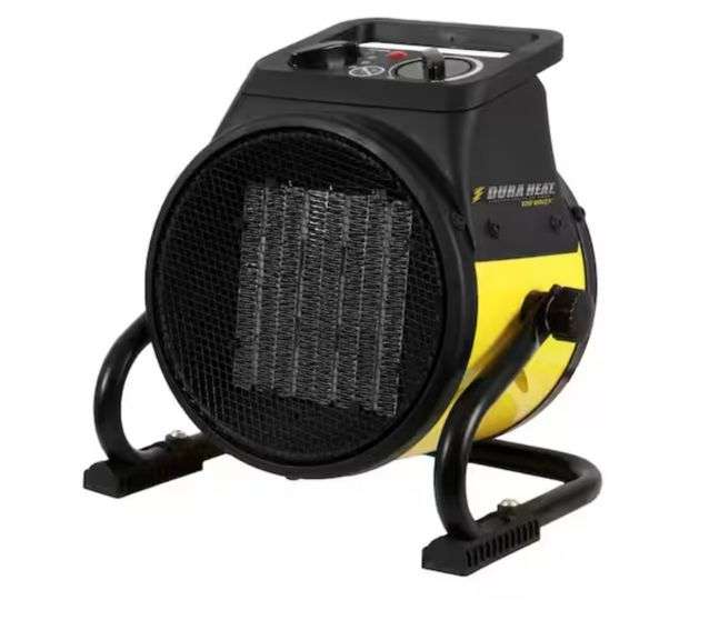 DuraHeat 1500-Watt Portable Electric Space Heater with PVC Ceramic ...