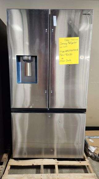 NEW Samsung 26 cu. ft. French Door Counter Depth Smart Refrigerator ...