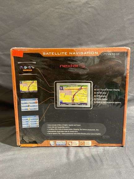 Satellite Navigation Nextar 3.5” Touch Screen, NIP - Metzger Property ...