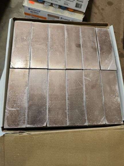 2 casesIvy Hill Tile Metal Copper 2 in. x 6 in. x 8mm Stainless Steel ...