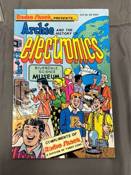 Radio Shack Archie and The History of Electronics Comic Book - Metzger ...