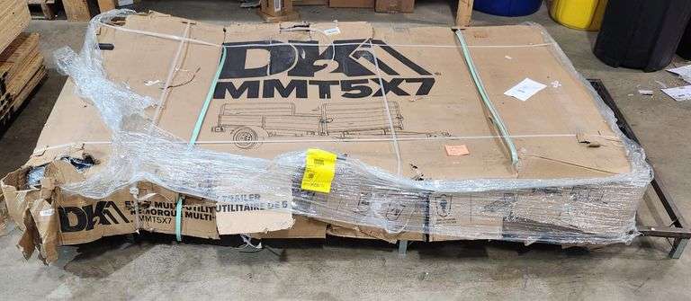 DK2 1639 lb. Payload Capacity 4.5 ft. x 7.5 ft. Utility Trailer Kit ...