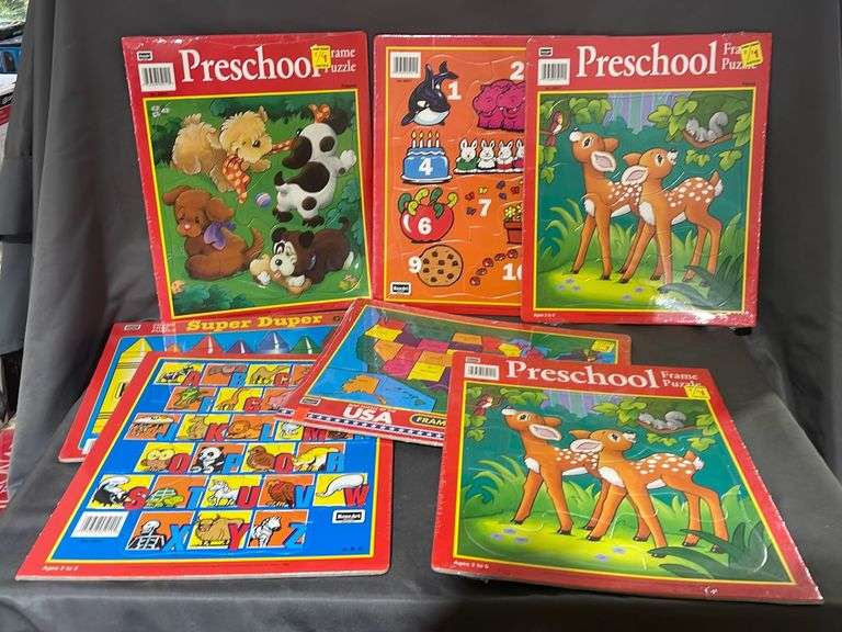 (7) Frame tray puzzles - Metzger Property Services, LLC