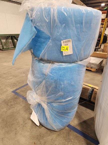 2 Rolls Air Handler Bulk Air Filter Foam Media, 1- 2ft roll and 1- 4ft ...