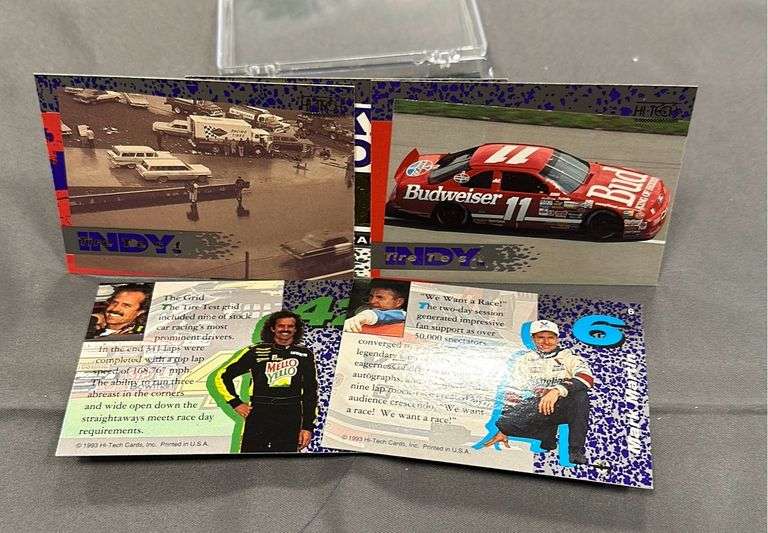 Brickyard 400 Indianapolis Motor Speedway Inaugural Race Indy Tire Race ...