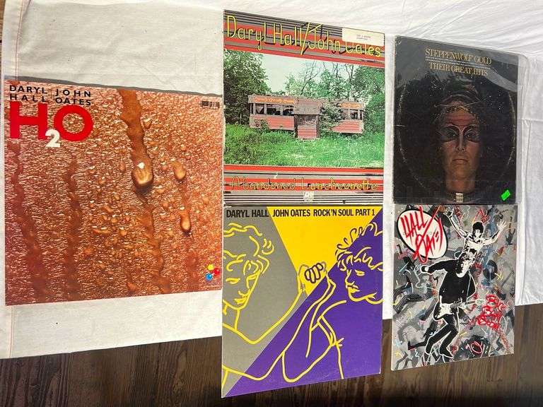 4- Hall & Oats records, Steppenwolf Gold Album - Metzger Property ...