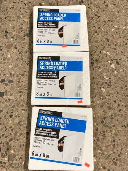 3-Everbilt Spring Loaded Access Panels - Metzger Property Services, LLC