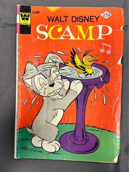 Whitman Walt Disney Scamp Comic Book - Metzger Property Services, LLC