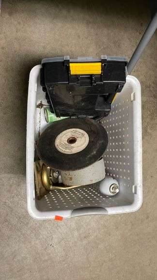 Stanley Organizer, Plastic Storage Bin, Abrasive Blade, Wheel - Metzger ...