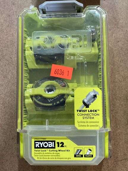Ryobi 12 pc Twist Lock Cutting Wheel Kit - Metzger Property Services, LLC