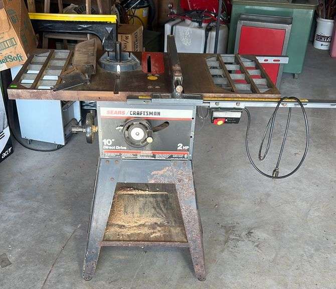 Craftsman 2 hp table saw store