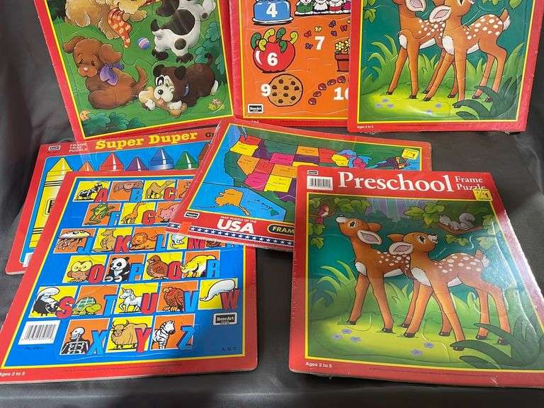 (7) Frame tray puzzles - Metzger Property Services, LLC