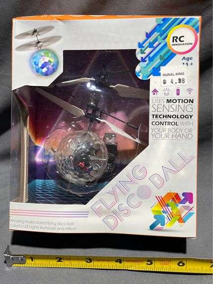 RC Innovation Flying Disco Ball with LED Lights - Metzger Property ...
