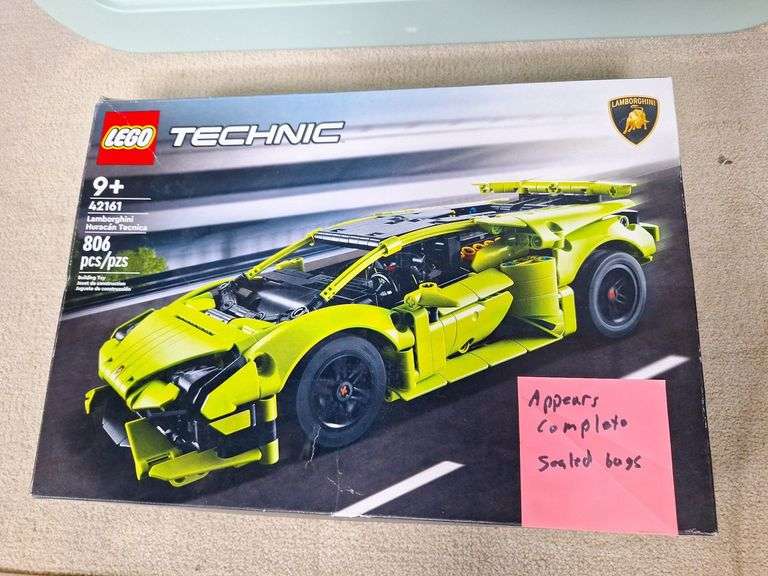Lego Lamborghini Technic appears complete sealed box - Metzger Property ...