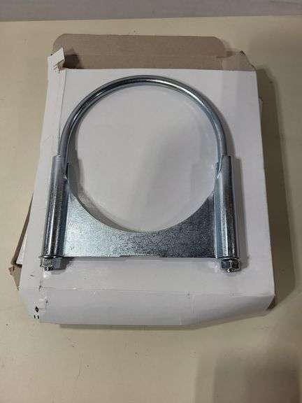 3 Pack SMARTPARTS Exhaust Clamp Guillotine U-Bolt 5" For Pipe Size ...